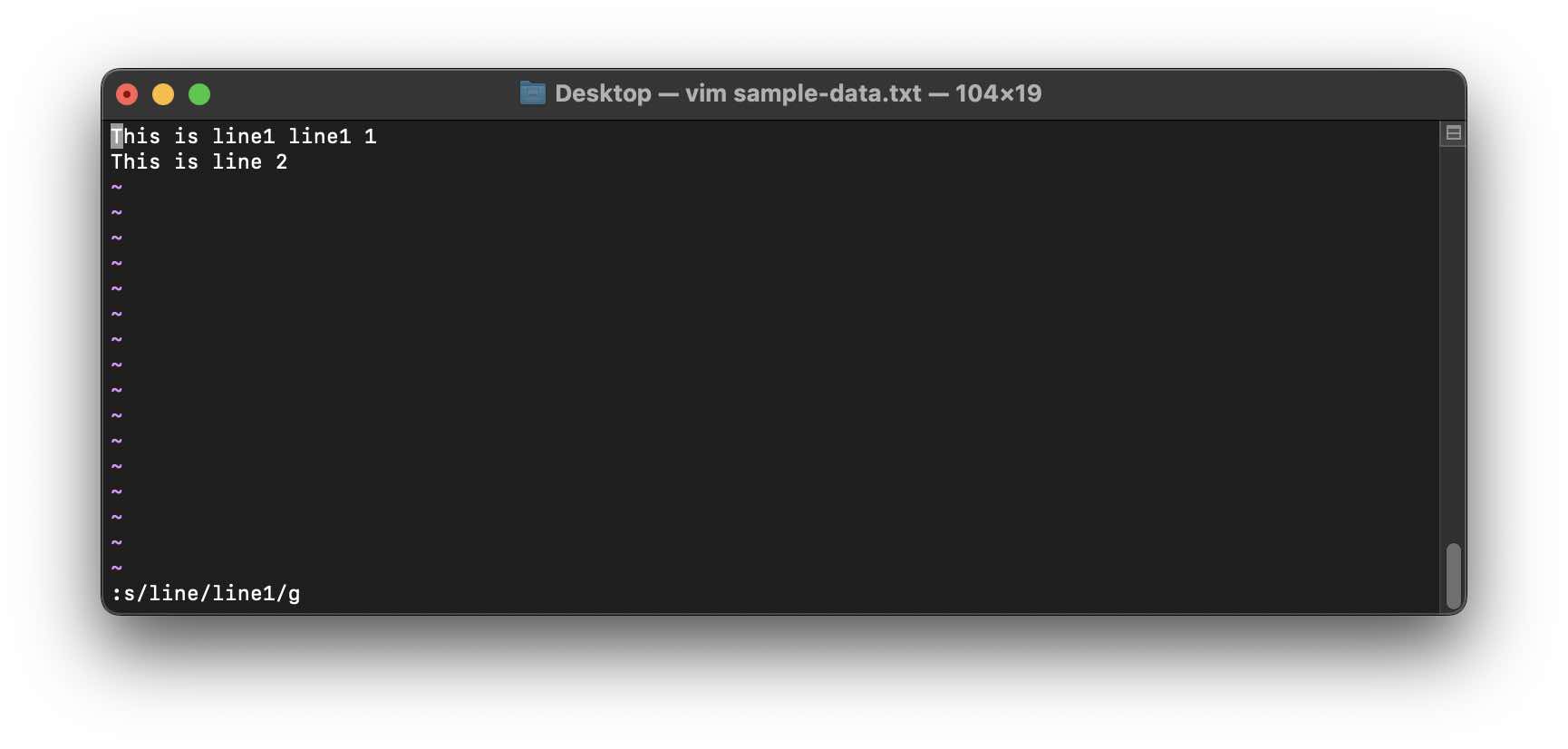 How To Perform Find And Replace Using Vim Editor